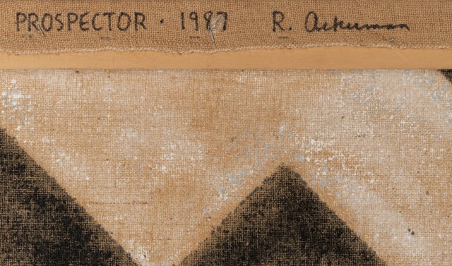 Prospector, diptych, 1987 by Robert Ackerman on artnet